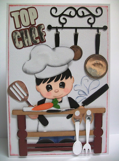 Paper Creations by Kristin: Top Chef Card