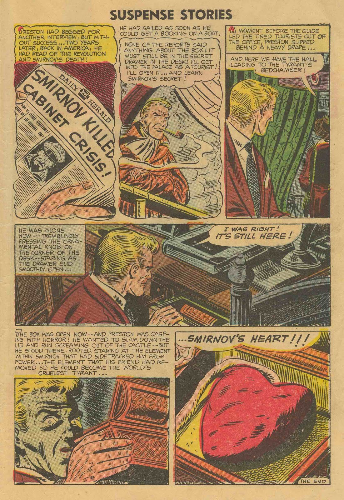 Four-Color Shadows: The Secret of the Box-Joe Shuster/Ray Osrin-1954