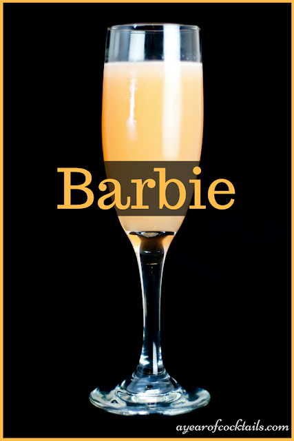 Barbie Cocktail - A Year of Cocktails