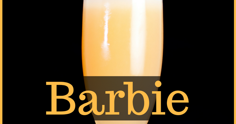 Barbie Cocktail - A Year of Cocktails