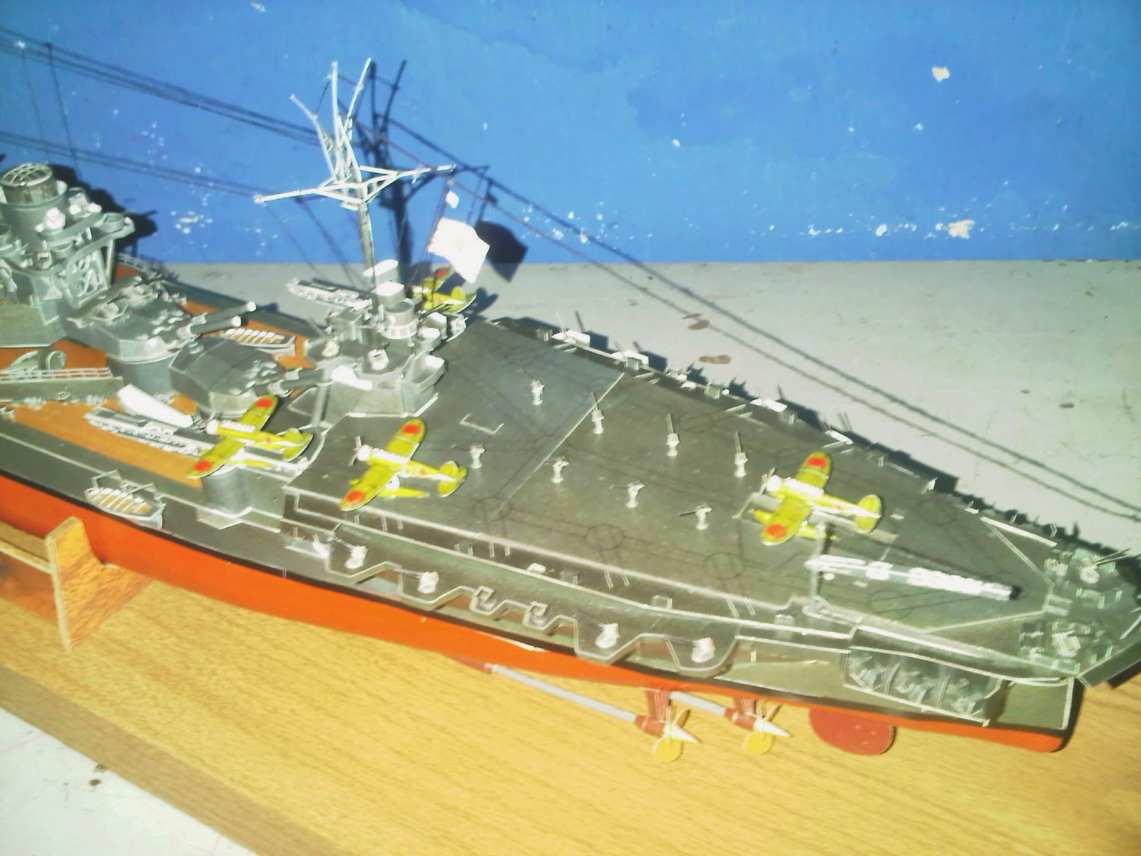 Papermodel Kapal Perang & Lain2: Paper Model IJN ISe