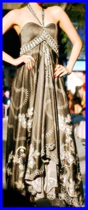 5 model gaun pesta batik cantik dan menarik