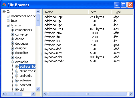 Create a Simple File Browser in 2 Minutes! | LazPlanet
