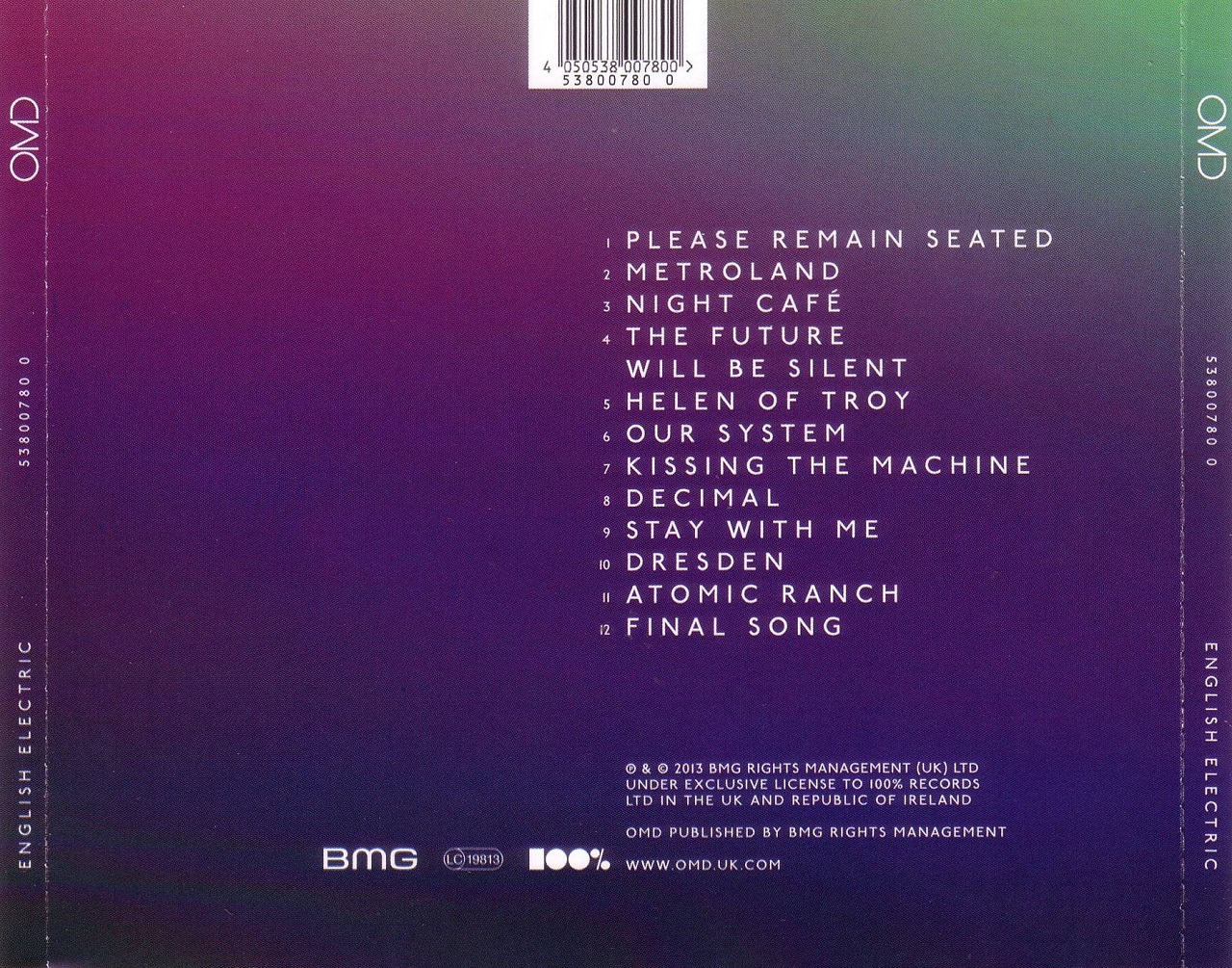 On The Road Again: Orchestral Manoeuvres in the Dark (OMD) "English ...