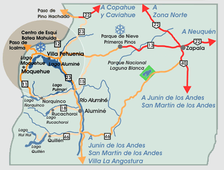 COSTEANDO LA CORDILLERA: ZAPALA- Termas de C0PAHUE