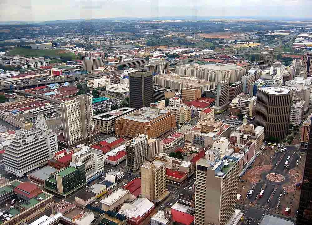 JOHANNESBURG (JHB), THE LARGEST CITY IN SOUTH AFRICA