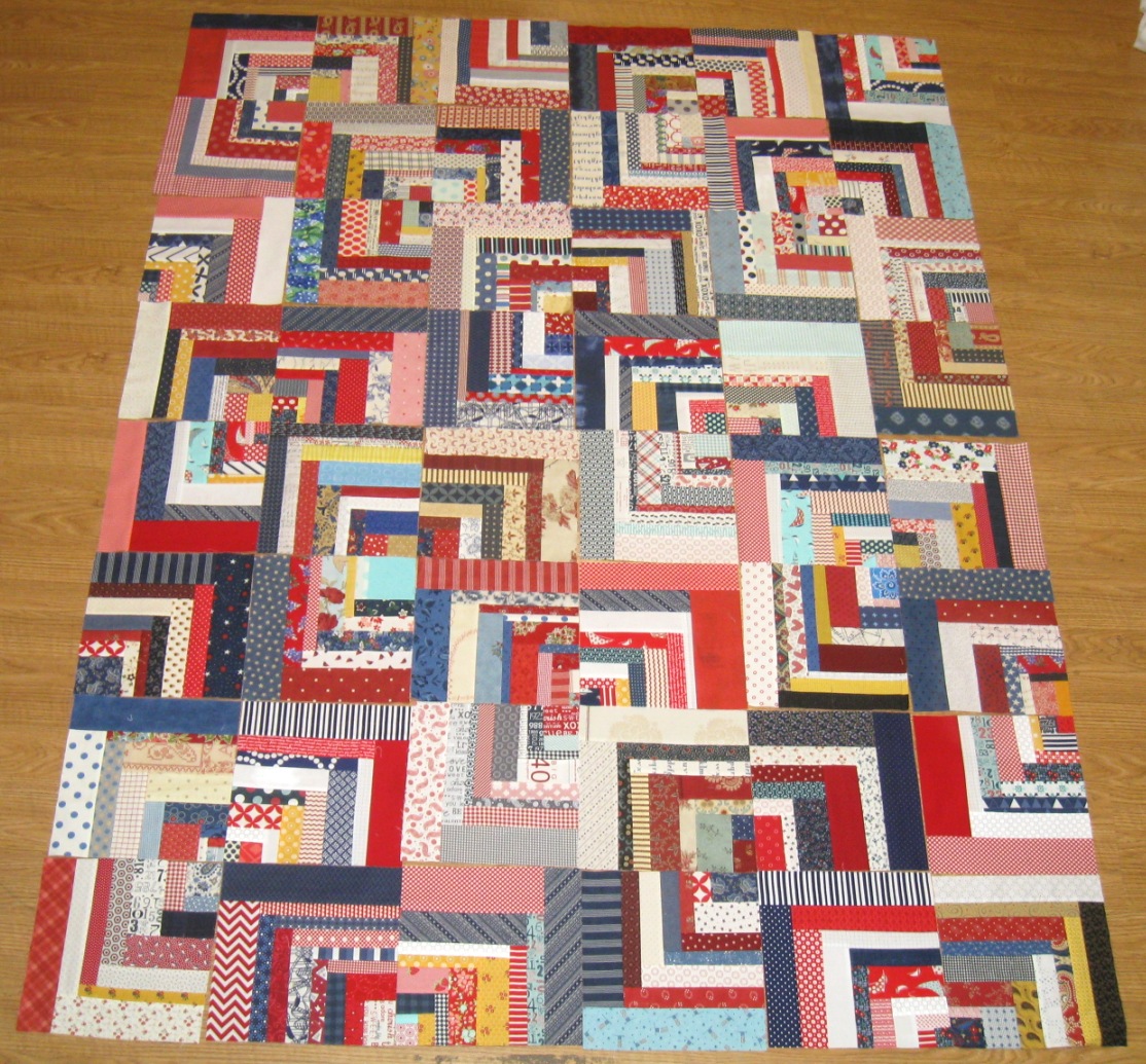 Happy Quilting: Log Cabin Layout