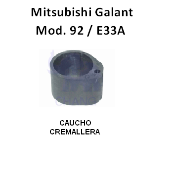 CAUCHO CREMALLERA MOD.92 ~ cauchossa