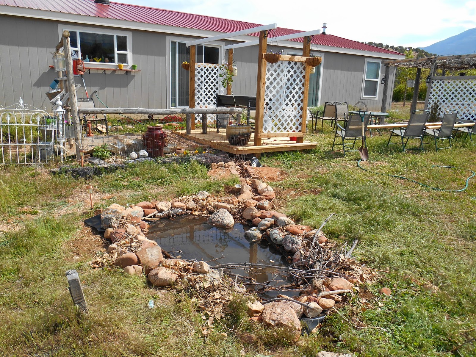 Dry Creek: An Experiment in Sustainable Living: Outdoor Kitchen, Deck ...