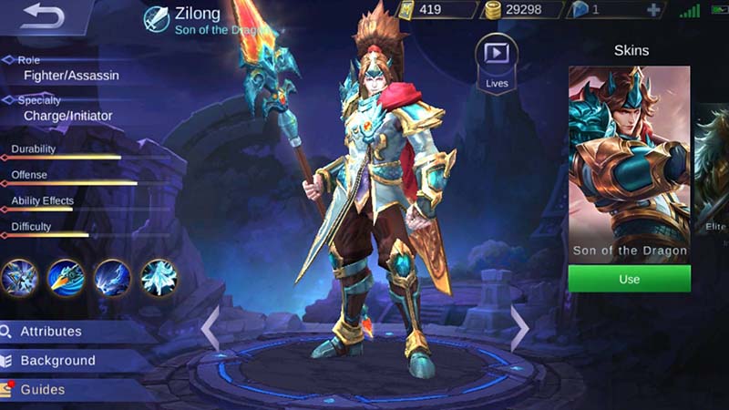 Guide Zilong Mobile Legends, Hero Dengan Tombak Yang Mengerikan ...
