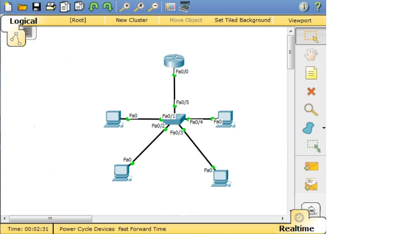 Konfig Port Security Sticky