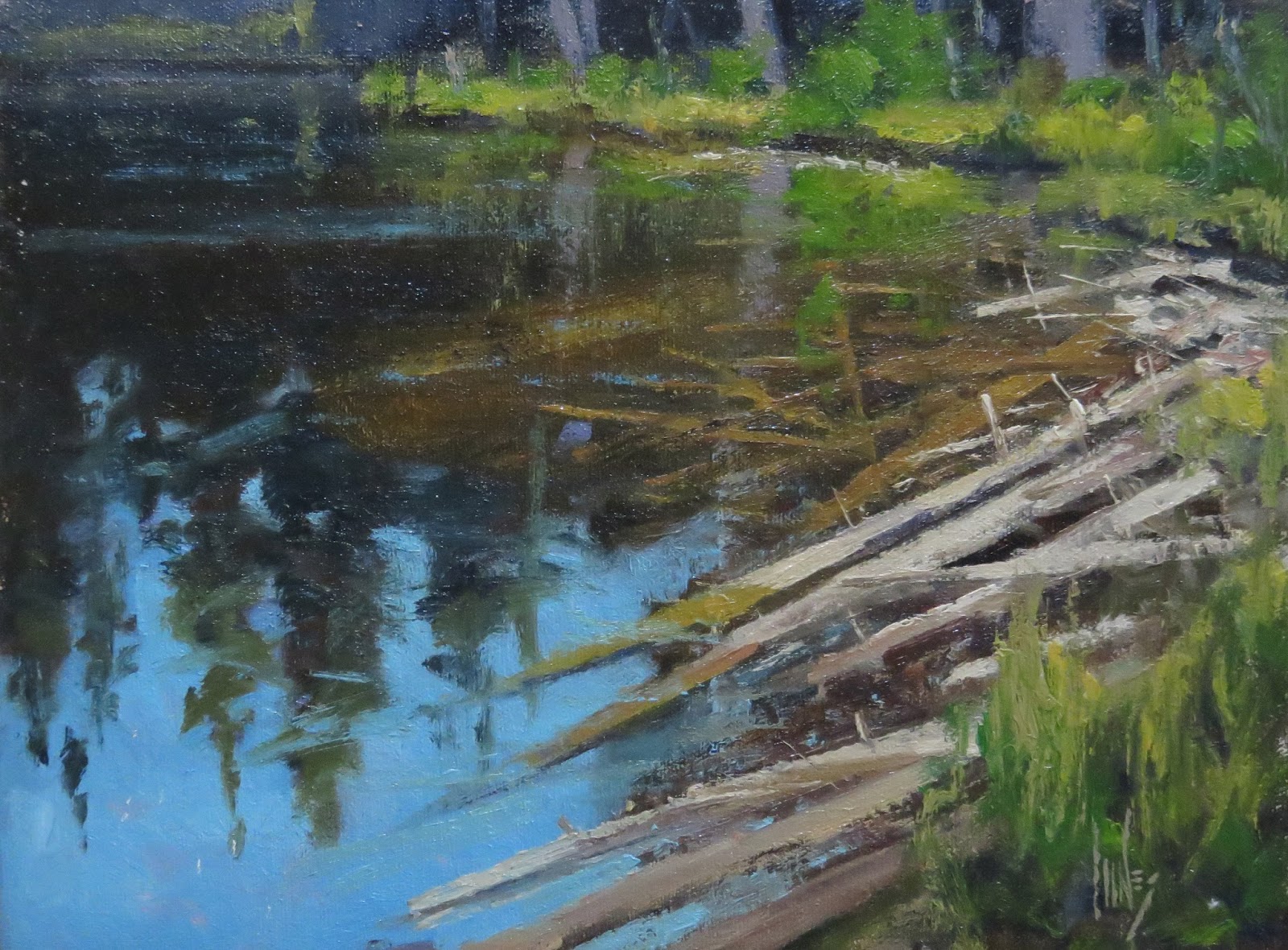 Rusty Jones, Painter's Blog