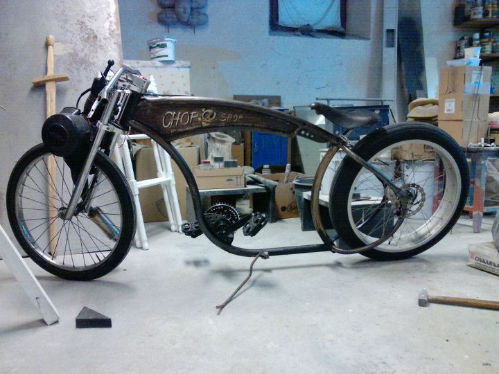 Bicicletas custom de ayer y hoy: basman X