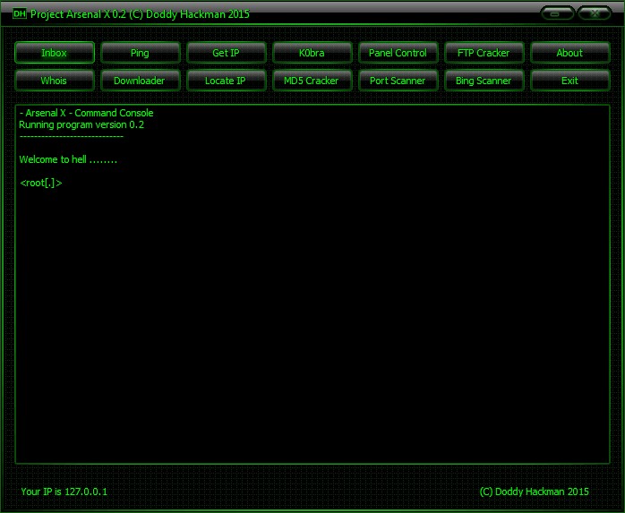 Project Arsenal X As Hackthegame But Real Kitploit Pentest