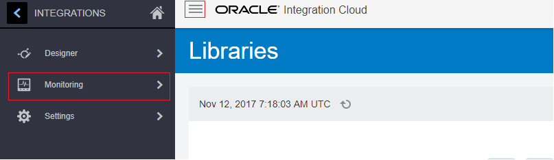Logs in Oracle Integration Cloud Services(ICS) - TechSupper