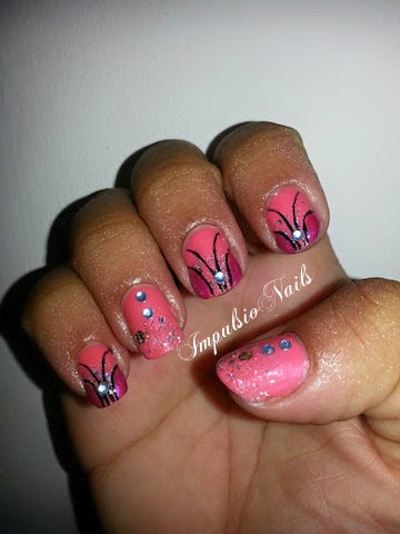Grazie Kass' l'Armoire: Nail art : Reproduction Bianca Friedrich