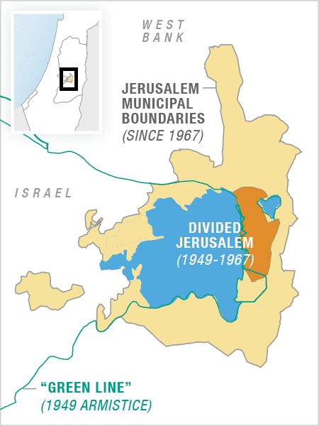 Hla Oo's Blog: Understanding Modern Map Of Jerusalem