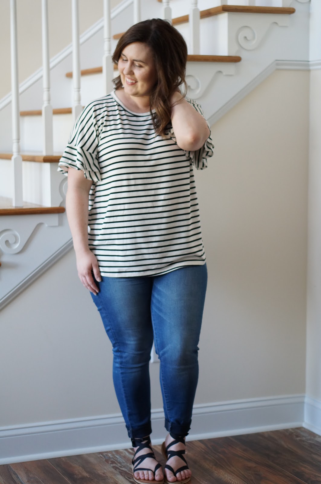 SPRING STYLE | STRIPED TOP FOR SPRING - Rebecca Lately
