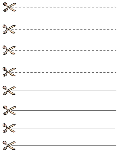 Dulces Momentos Infantiles: HOJAS PARA RECORTE