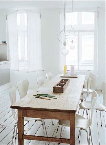 peppermags: Interior: White Walls