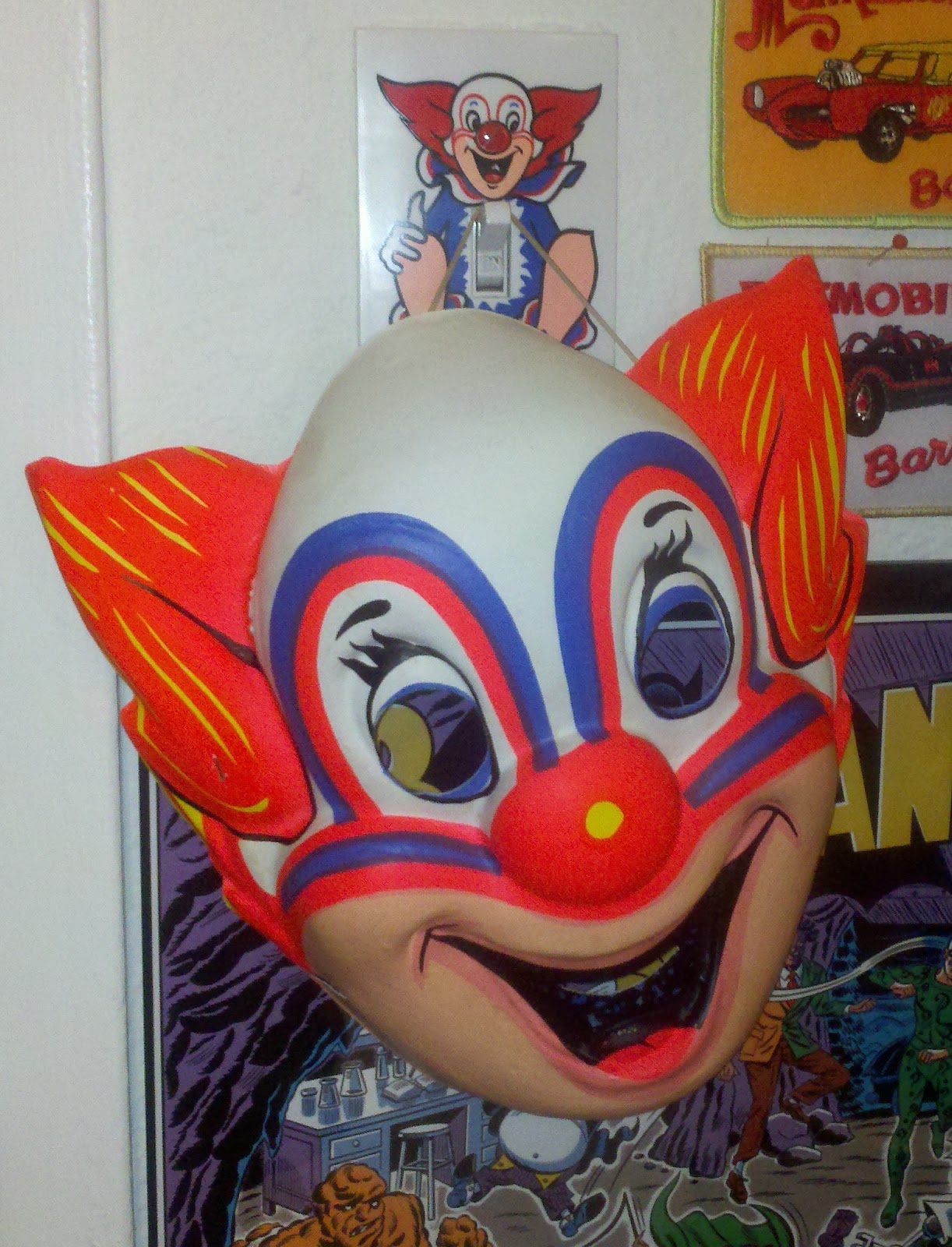 Patrick Owsley Cartoon Art and More!: BOZO says HAPPY HALLOWEEN!