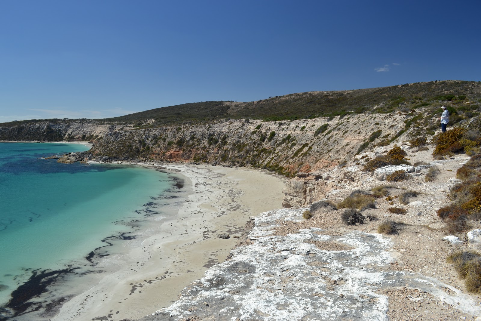Alison & Stephen in the Toby & Turtle: Gallipoli Beach