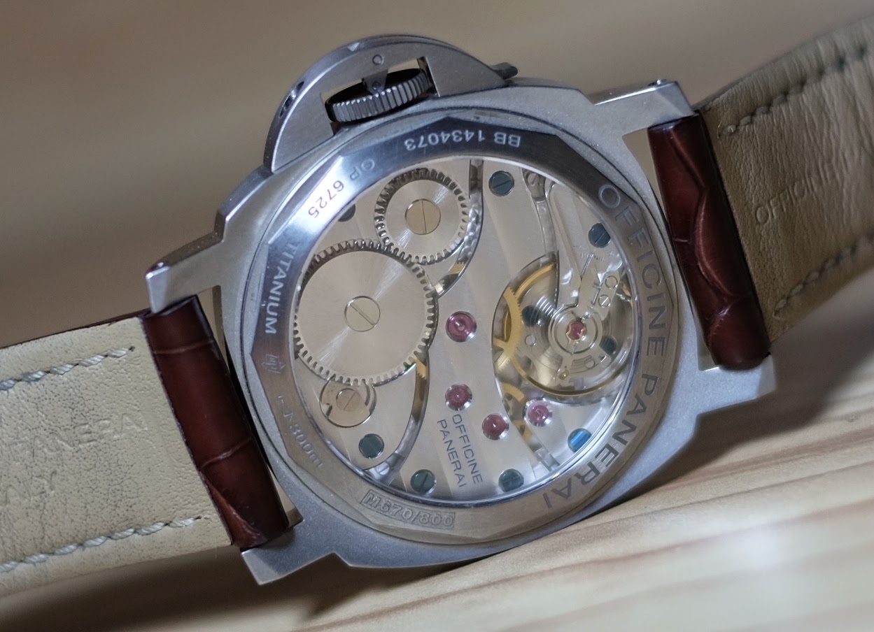 . H o b i J a m . : (SOLD) Panerai PAM 177 Luminor Marina Titianium 'M'