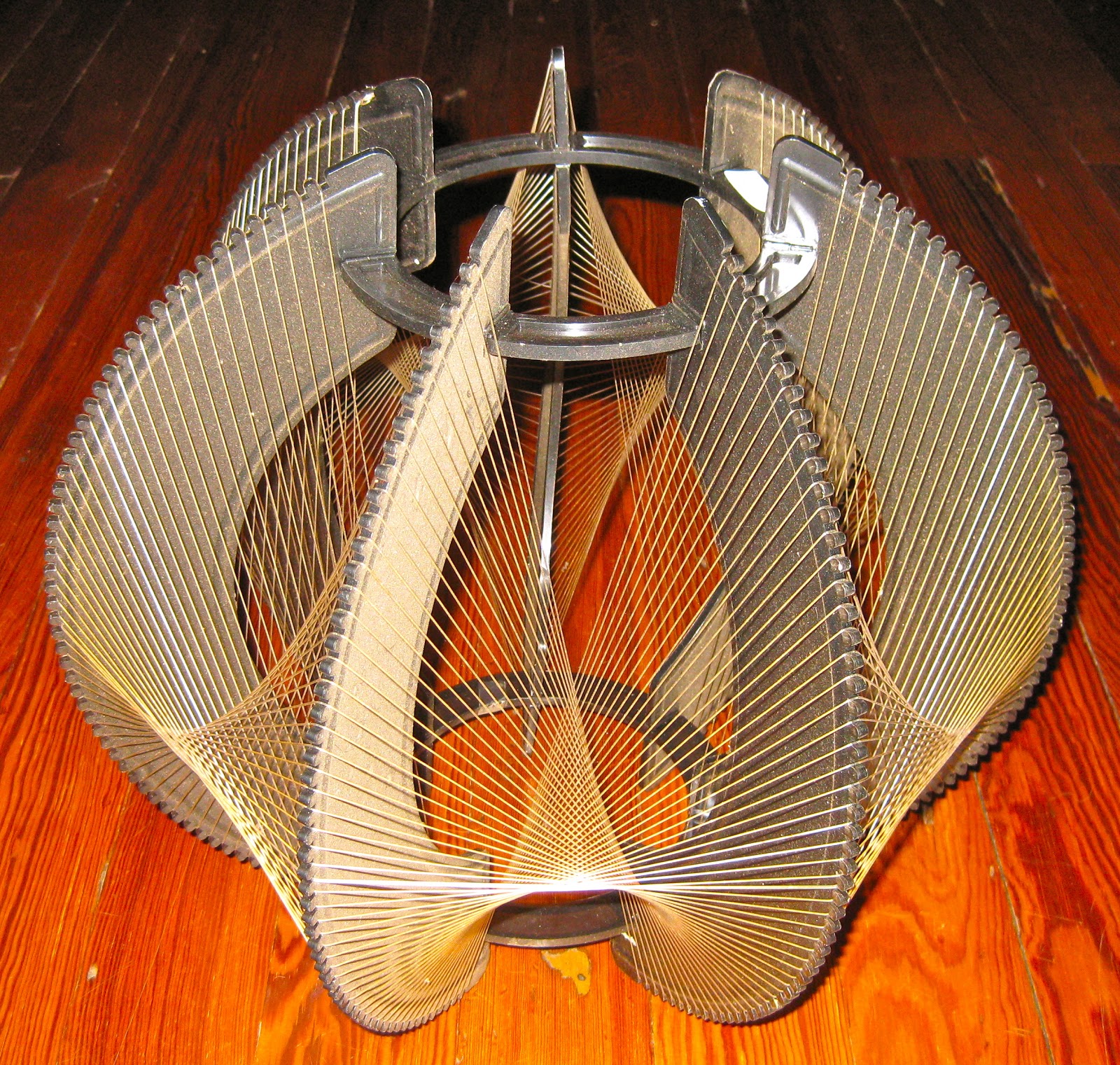 Vicksburg's Adolph Rose Antique Shop: STRING LAMP SHADE FROM THE 50s