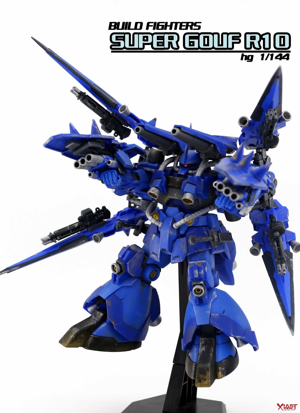 GUNDAM GUY: HG 1/144 Super Gouf R10 - Custom Build