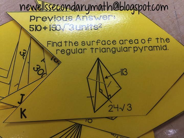 Surface Area and Volume of Pyramids Unit | Mrs. Newell's Math