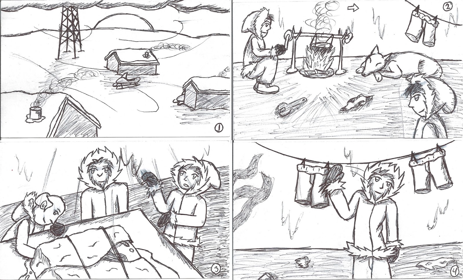 C Fox Animation Who Goes There Storyboard c-fox-animation-who-goes-there-storyboard