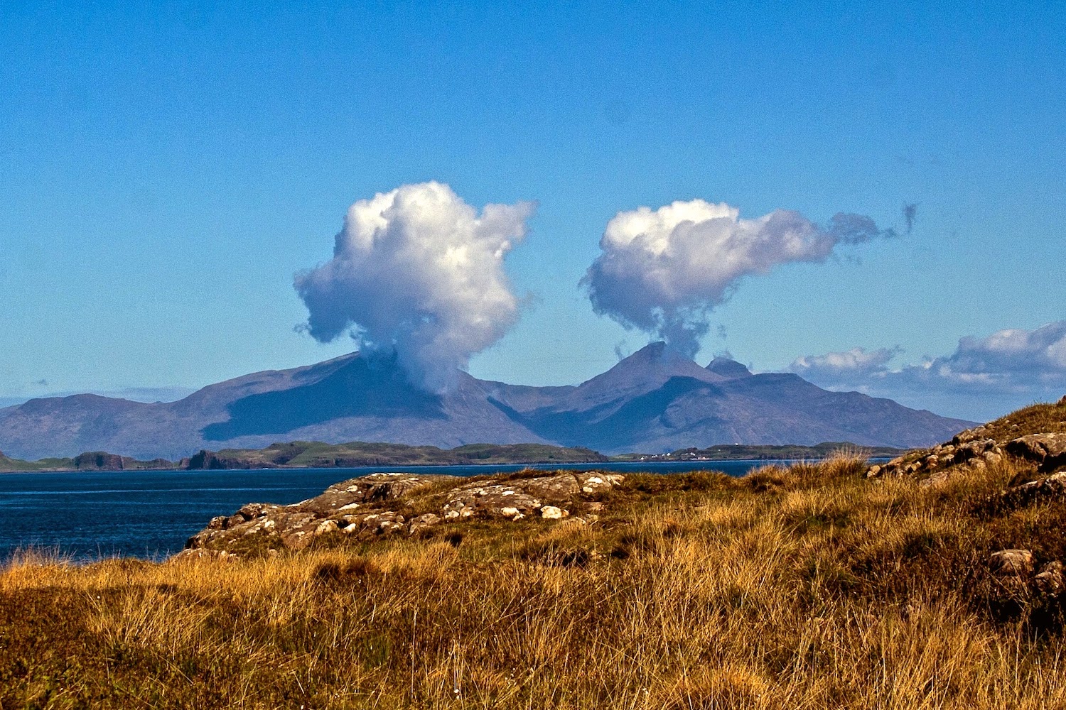 A Kilchoan Diary: Rum Volcanoes Erupt