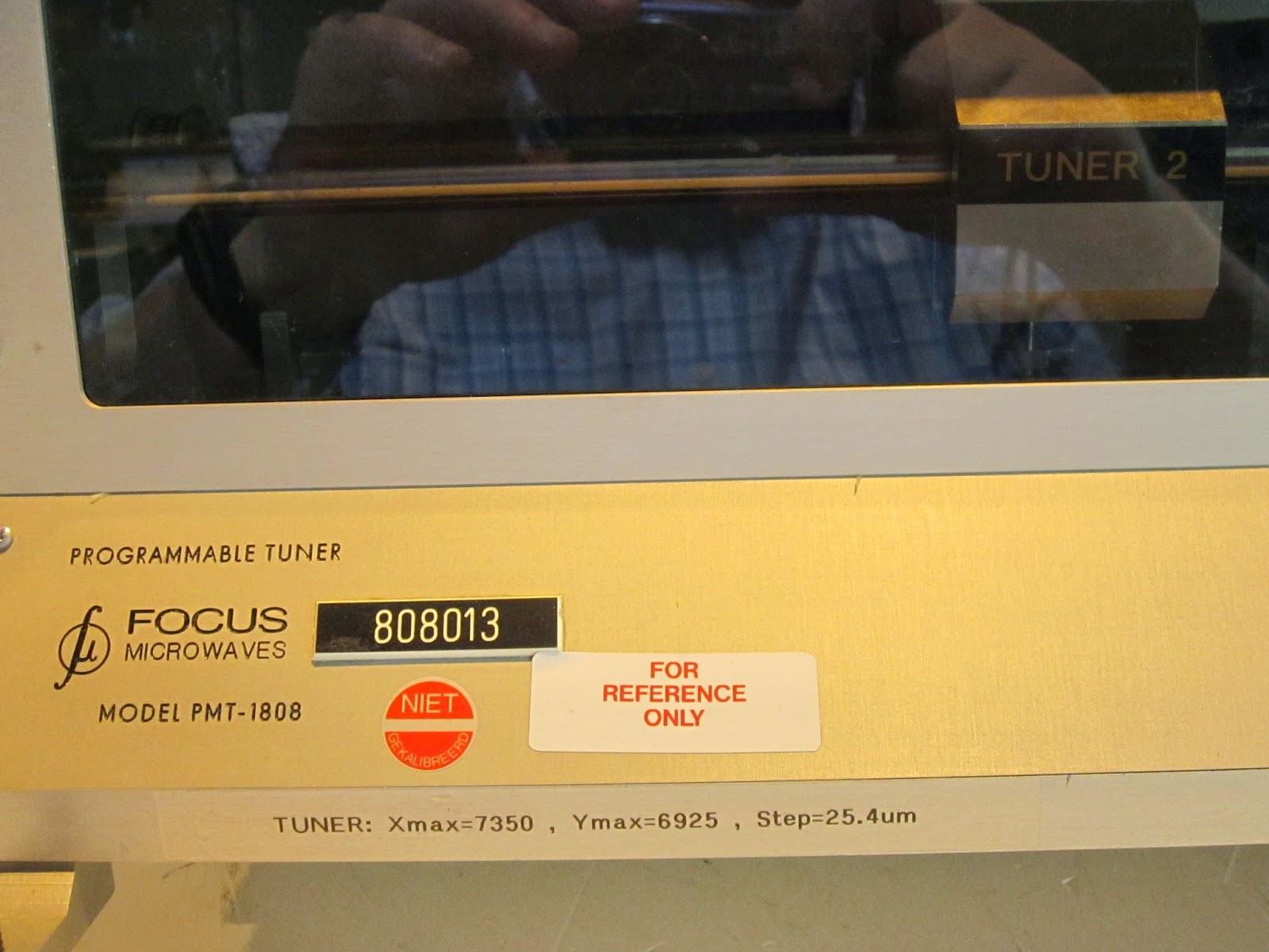 Focus Microwave PMT1808 Programmable Tuner (TMU129) - Panatron Inc.