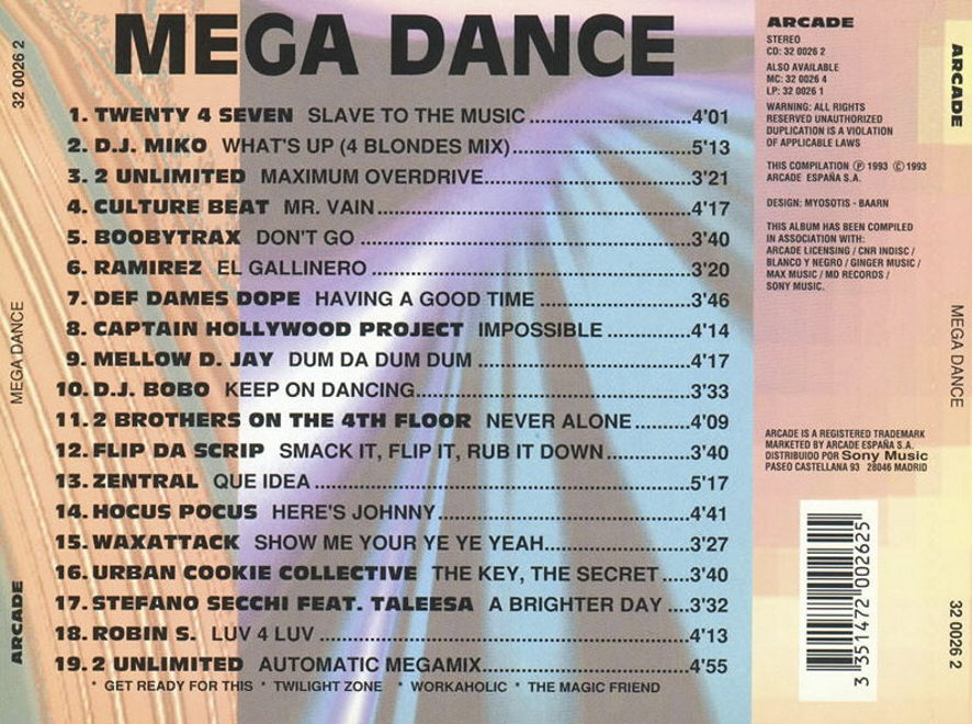 dance of the 90's: Mega Dance