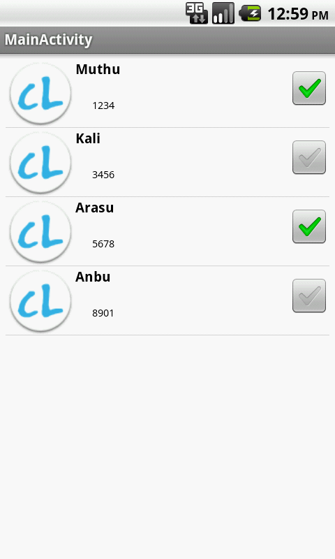 Css Corp Labs Android Custom Listview
