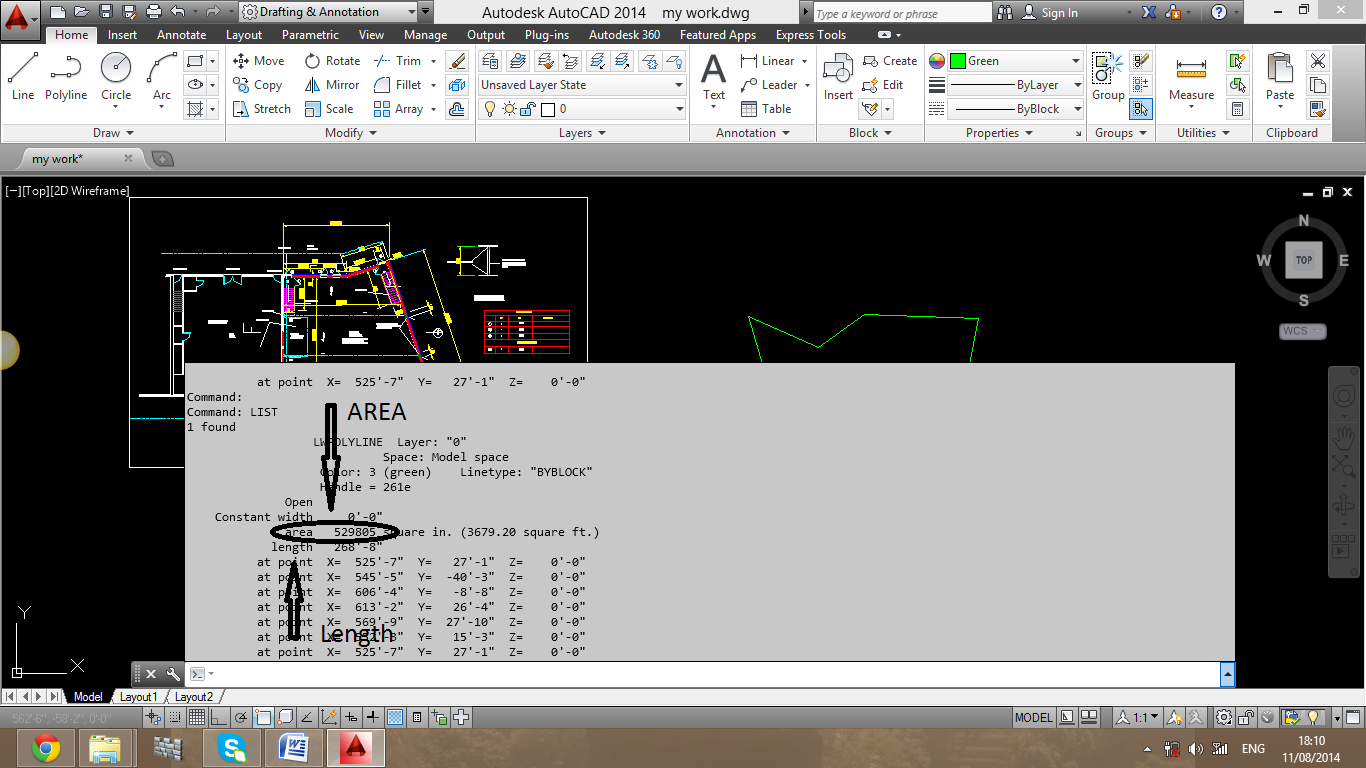 Quantity Surveyor: AutoCAD