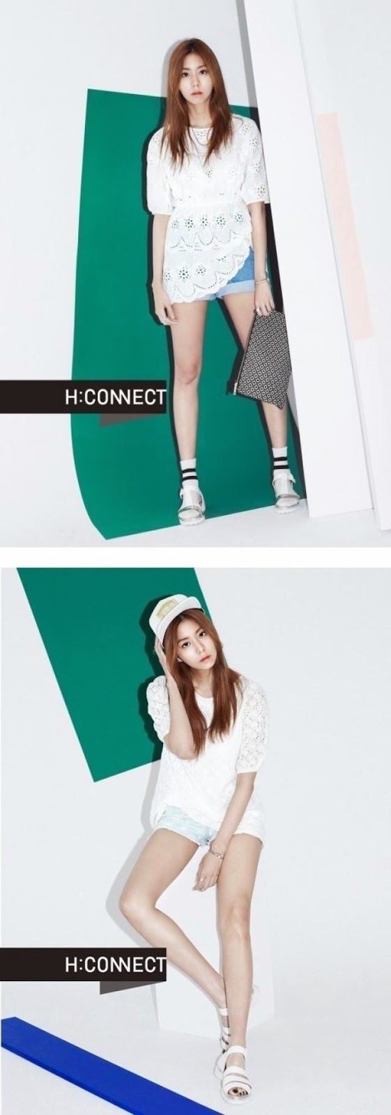 140626 ‘H:Connect’ reveals new pictures of their gorgeous model UEE ...