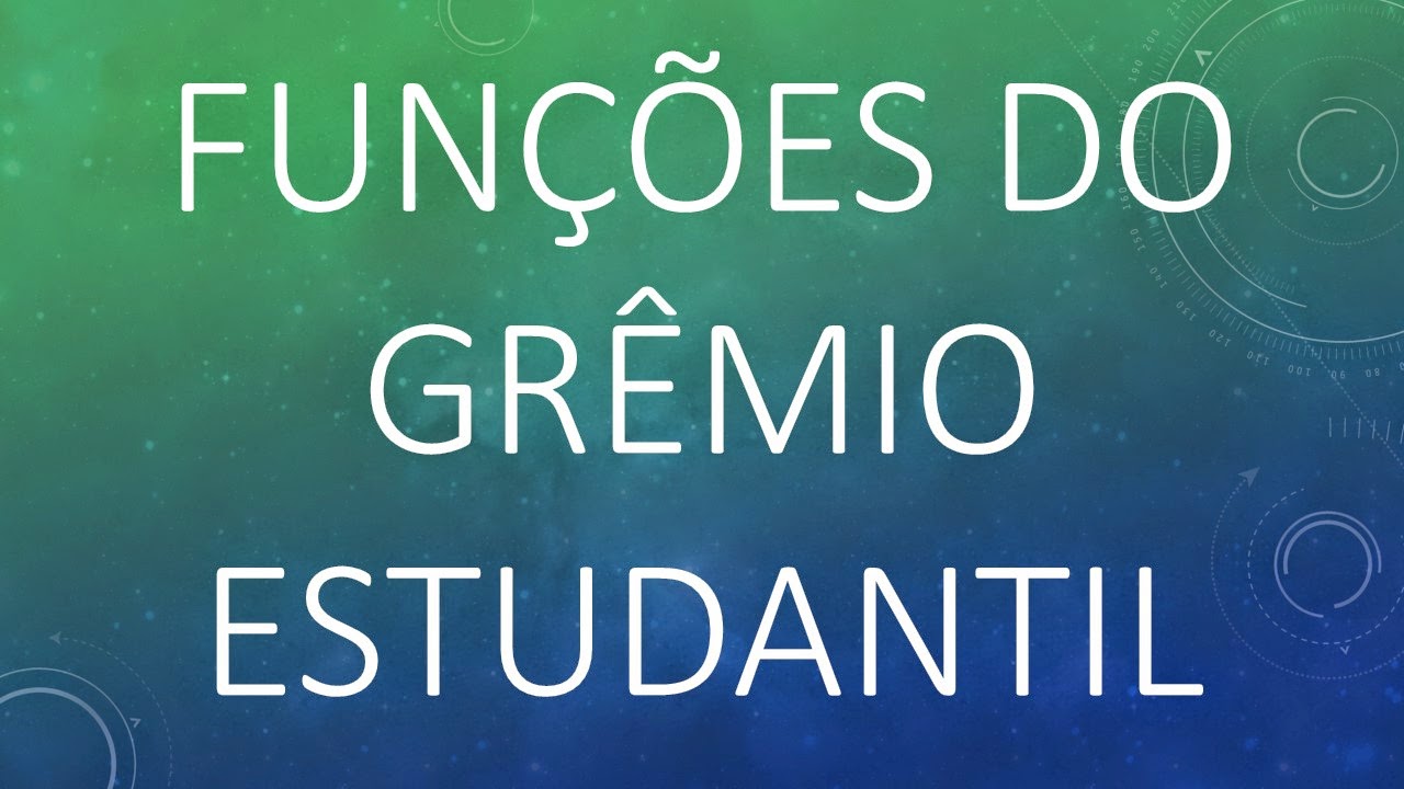 Grêmio Peter Henry Rolfs: Funções Do Grêmio Estudantil