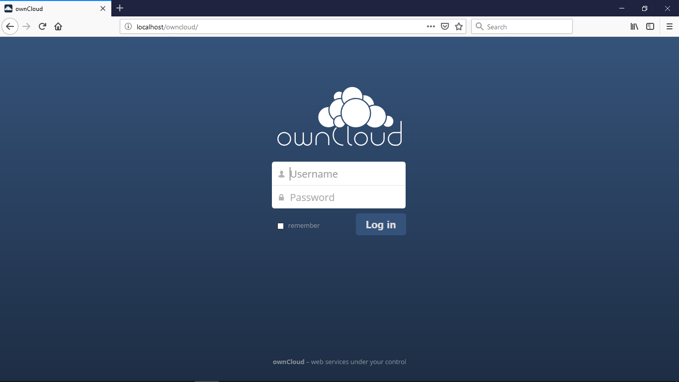 Manajemen Owncloud Server Pada Windows Server