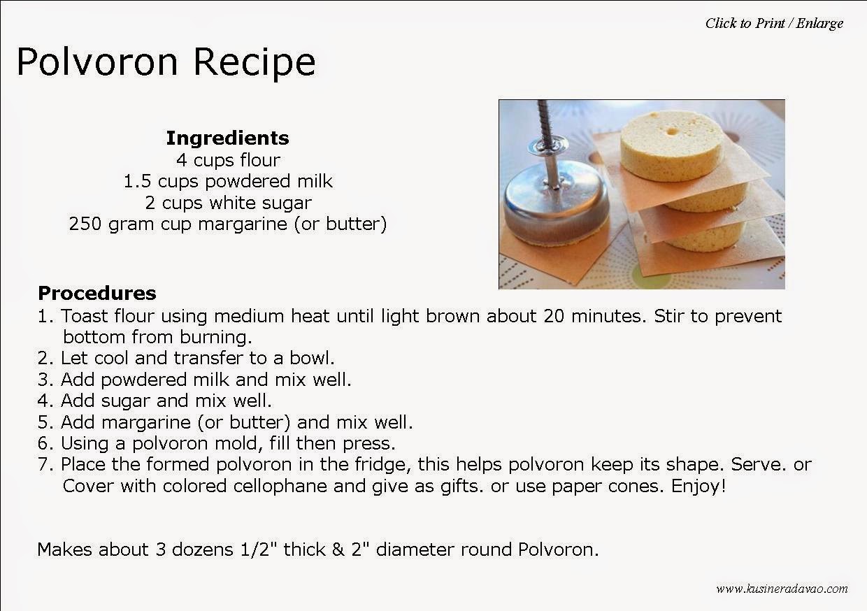 best polvoron recipe