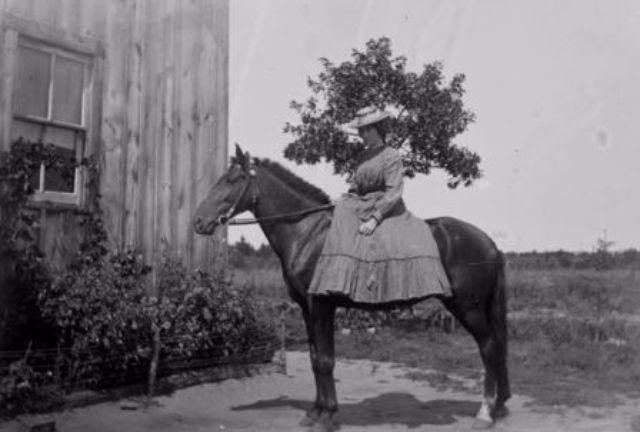 22 Amazing Vintage Photographs of Women Riding Side-Saddle From the ...