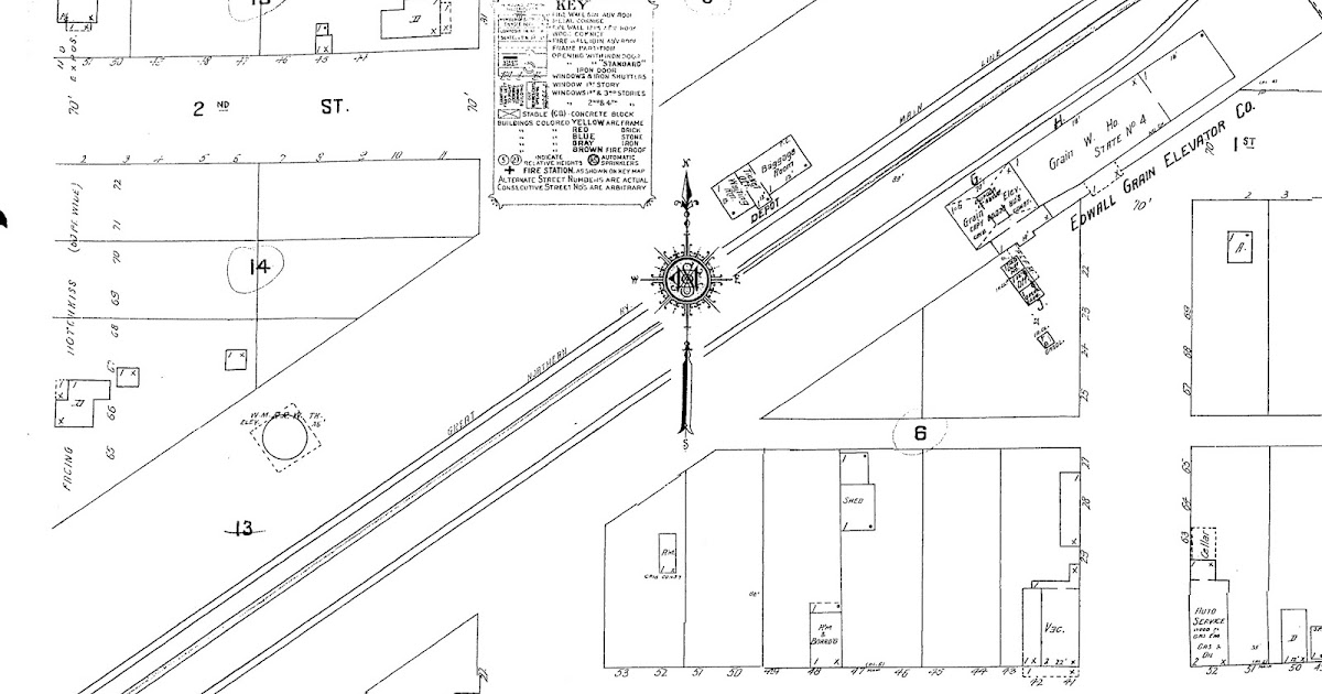 Big Bend Railroad History: 1930 Edwall Map