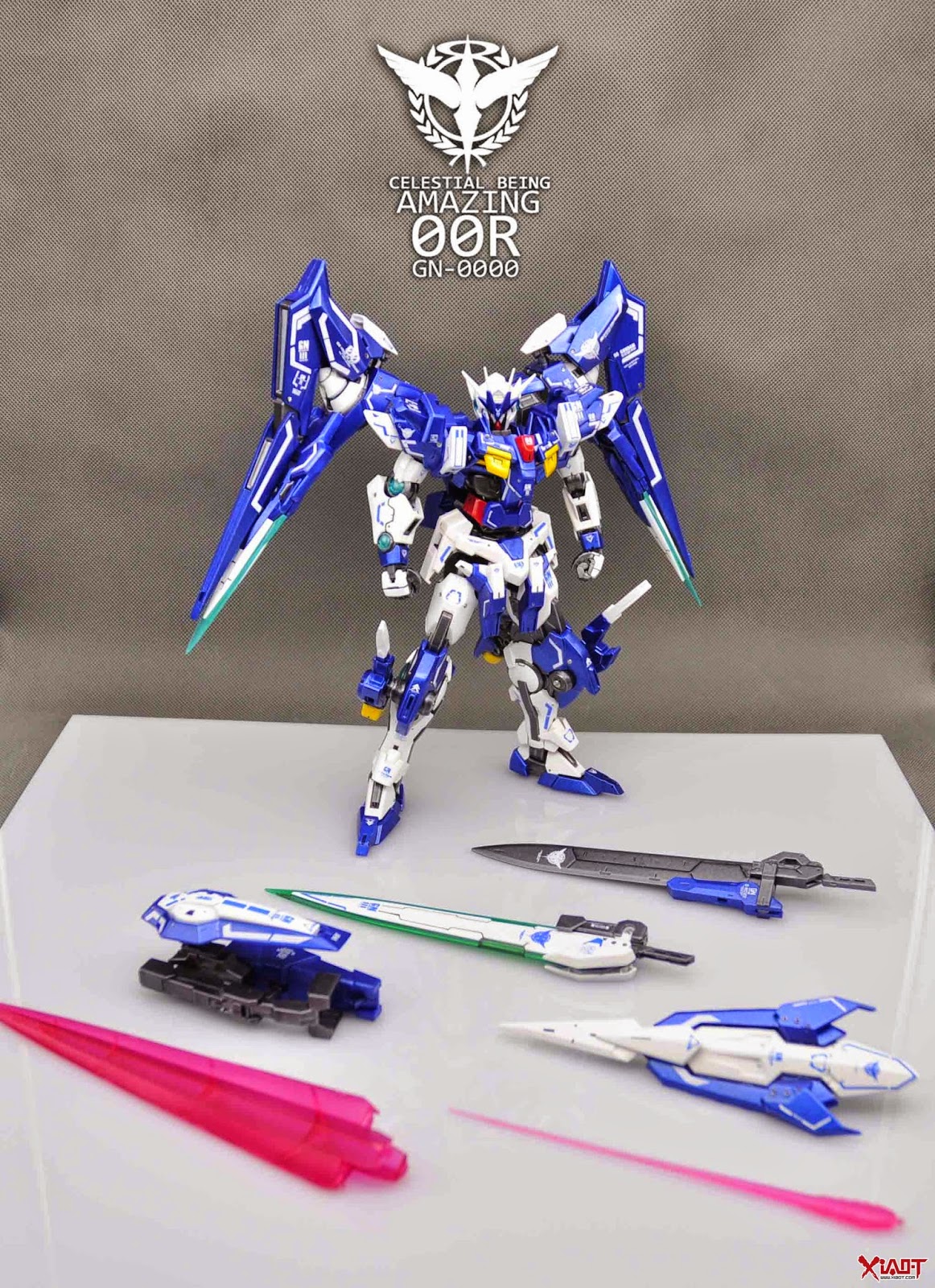 GUNDAM GUY: 1/100 Amazing 00 Raiser - Custom Build