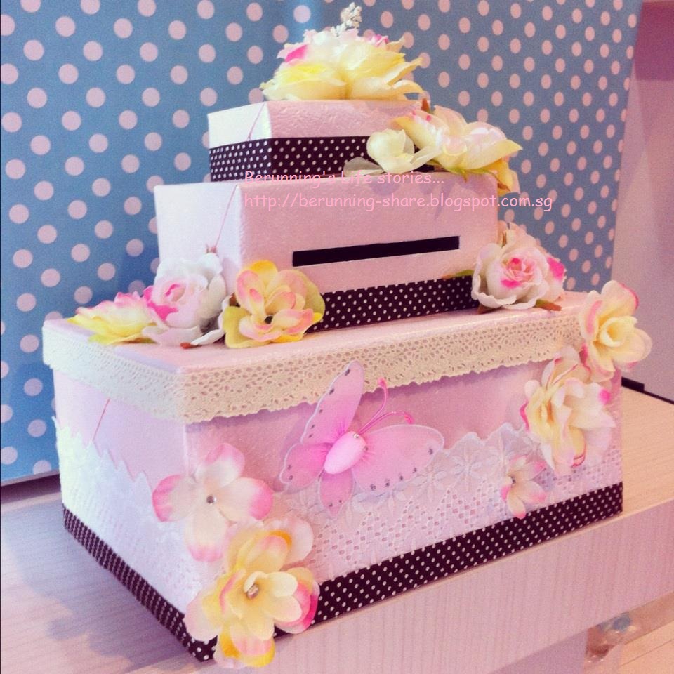 Berunning's Life Stories...: My DIY Wedding ang pow box