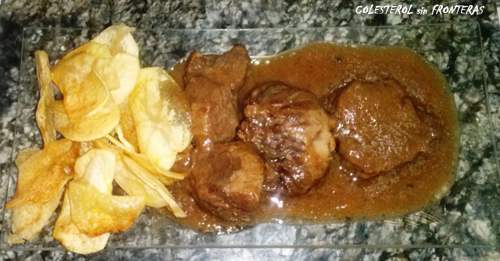 COLESTEROL SIN FRONTERAS: CARRILLADA de CERDO IBERICA