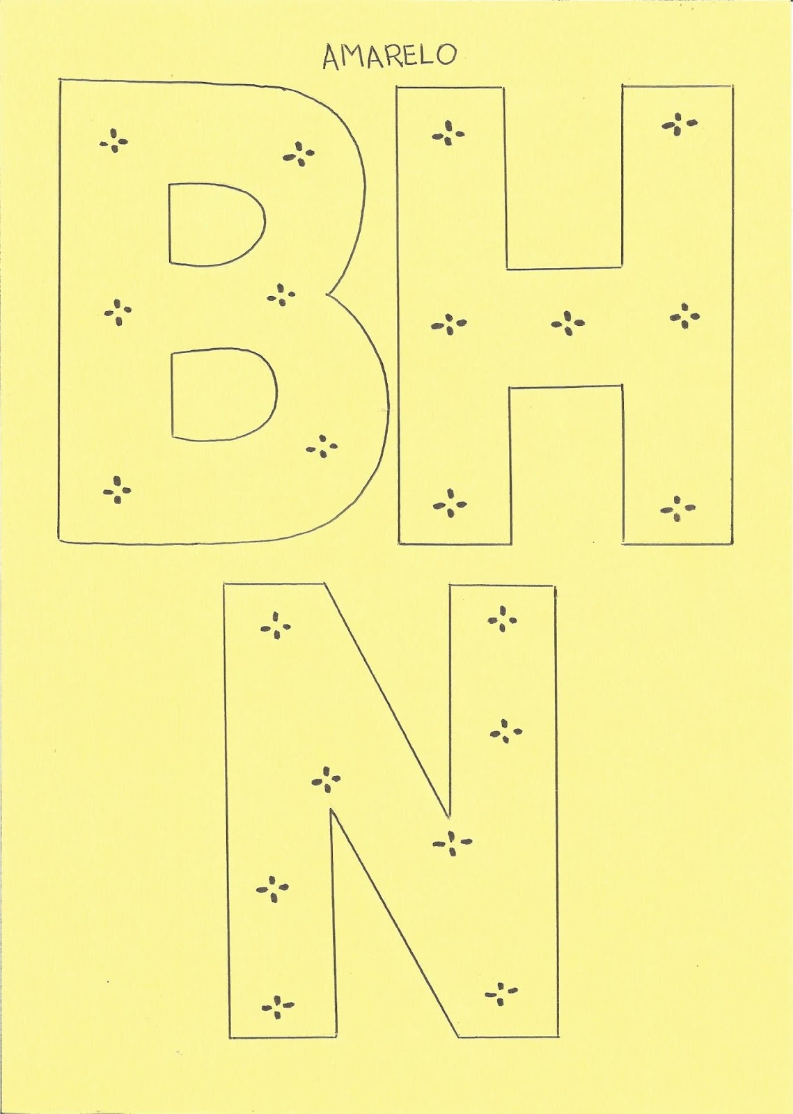 Educando com simplicidade: Alfabeto - Molde. Precisa mesmo?