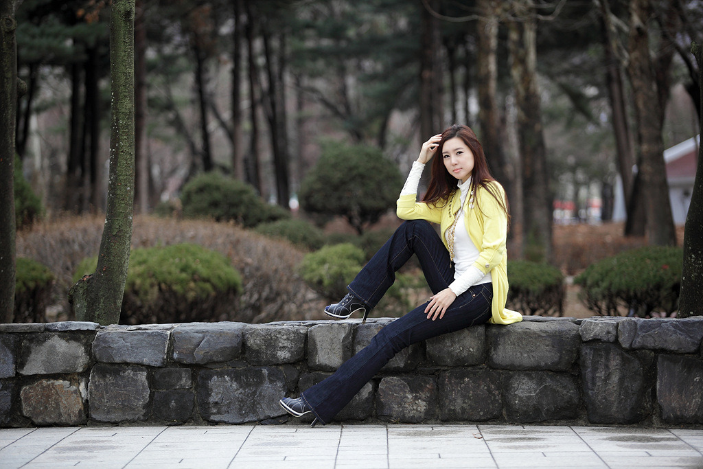 KONTES SEO: Choi Yu Jung - Very Beautiful Korean fashion in Autumn