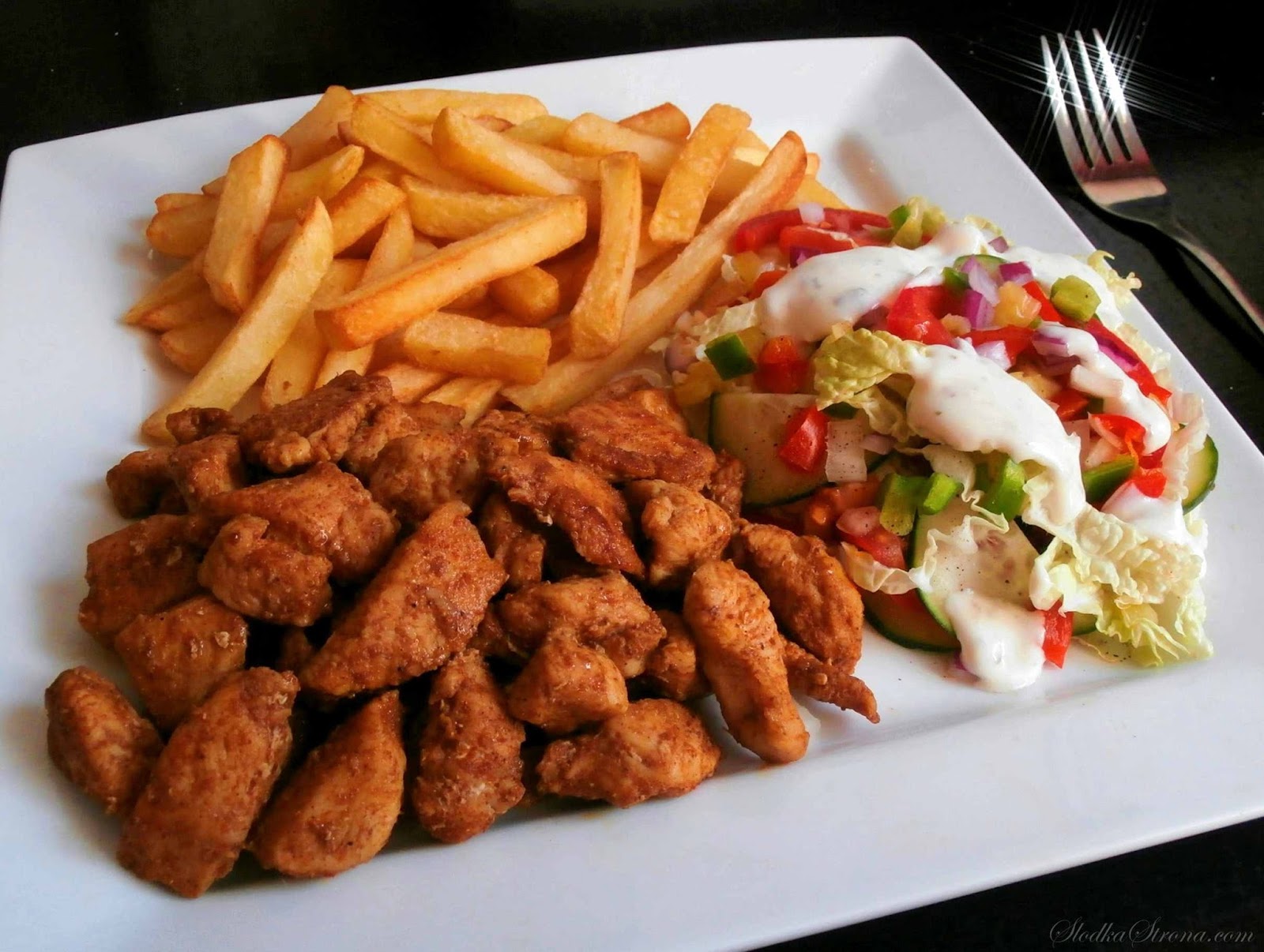 Słodka Strona: Shoarma z Kurczaka