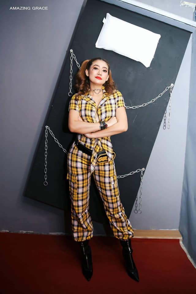 Thinzar Wint Kyaw Photos at Win Bar Grand Opening Ceremony