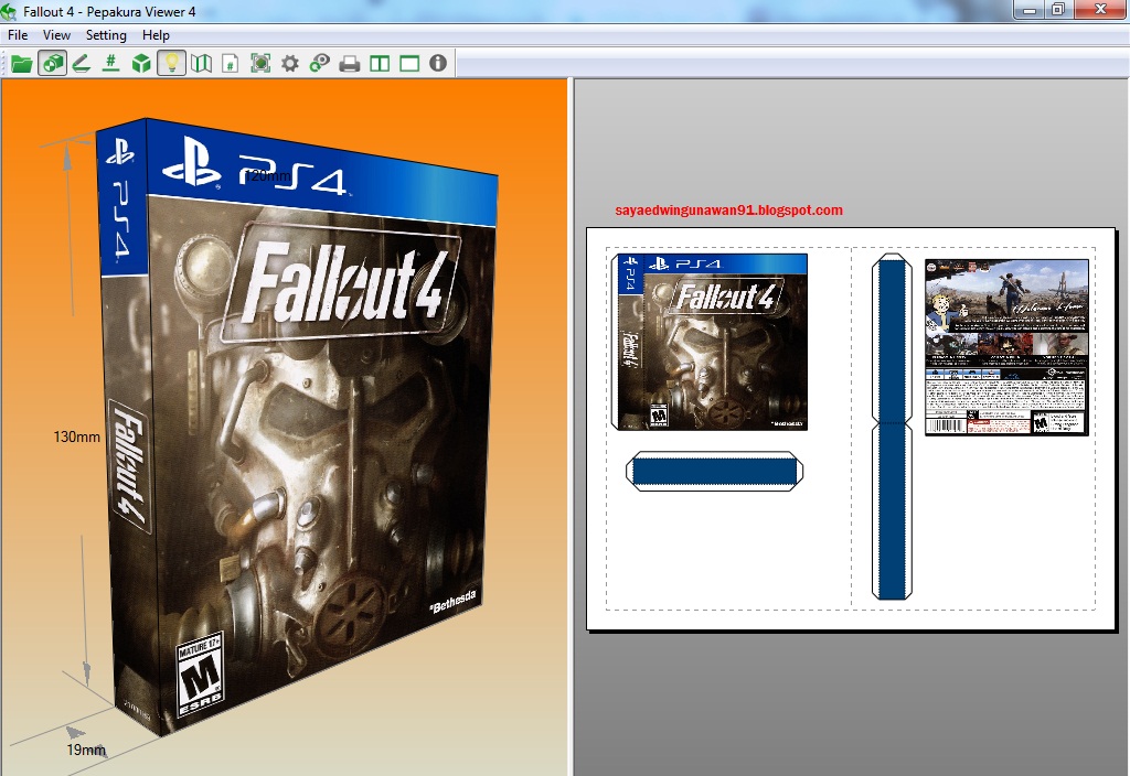 Our World: Papercraft Cover Playstation 4